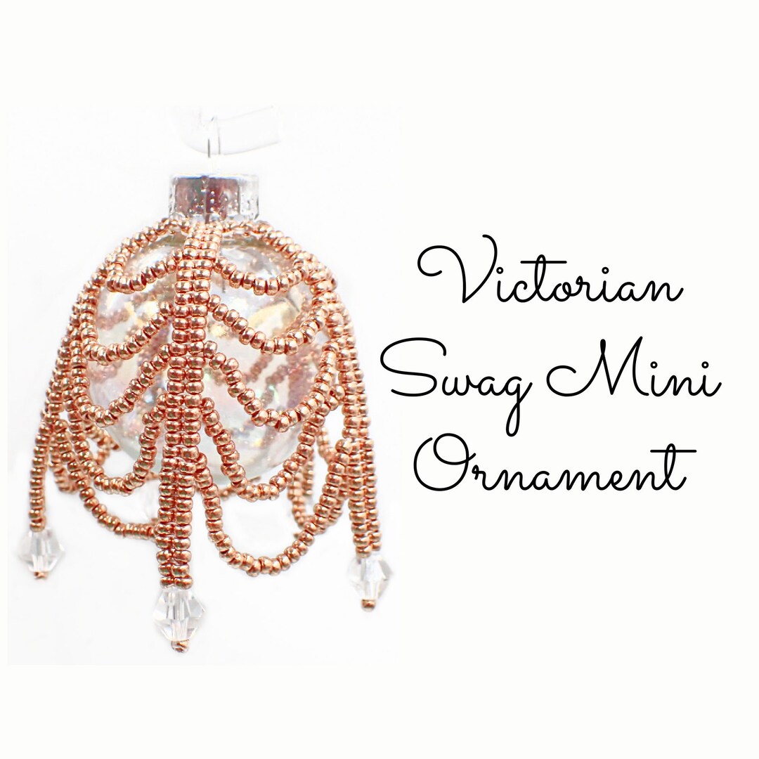 Victorian Swag Mini Ornament INSTANT DOWNLOAD Pattern - Etsy