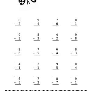 Monster Truck Math: Subtraction Coloring Book, Elementary Mathematics ...