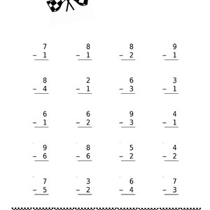 Monster Truck Math: Subtraction Coloring Book, Elementary Mathematics ...