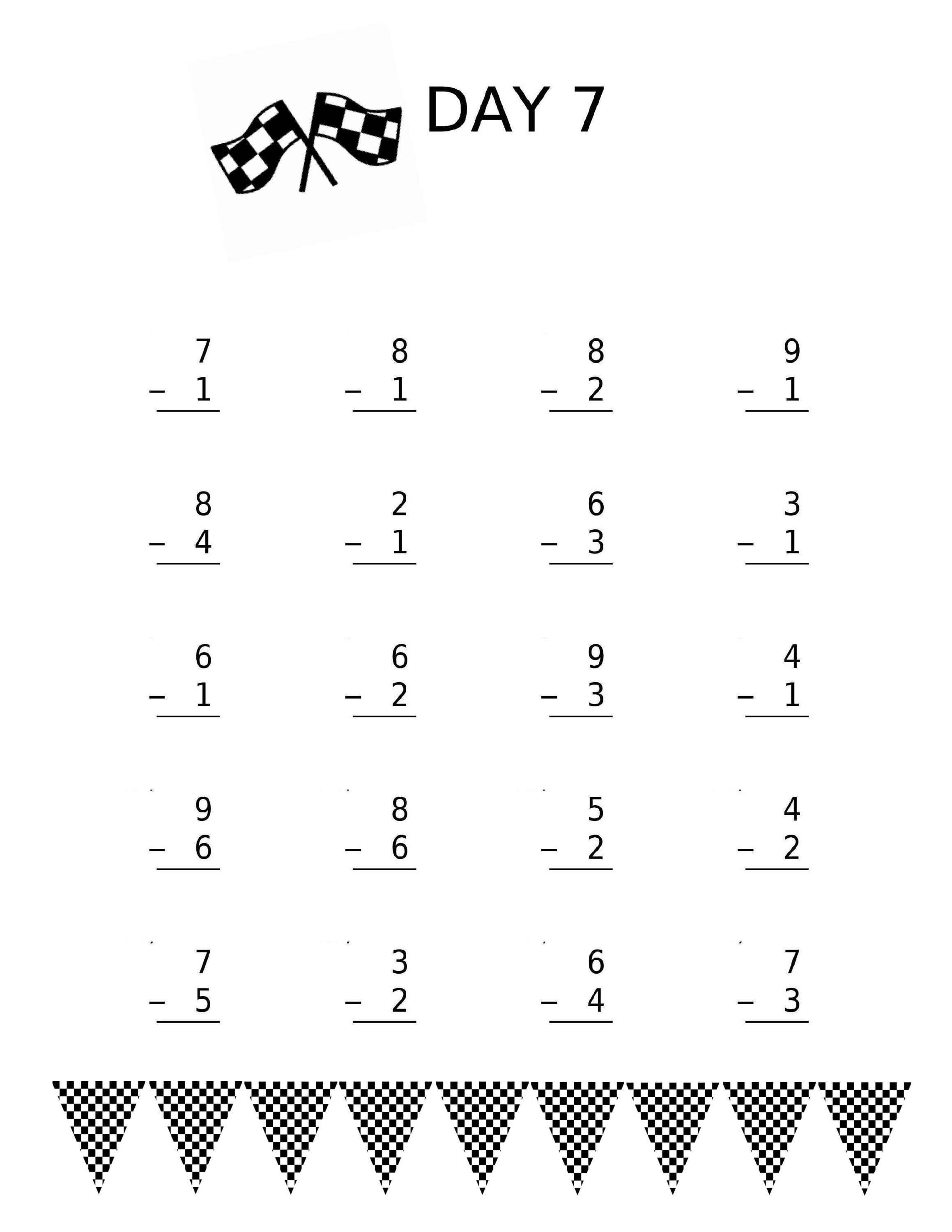 Monster Truck Math: Subtraction Coloring Book, Elementary Mathematics ...