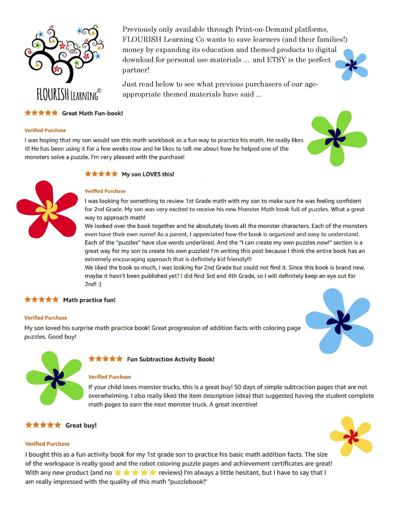 Monster Truck Math: Subtraction Coloring Book, Elementary Mathematics ...