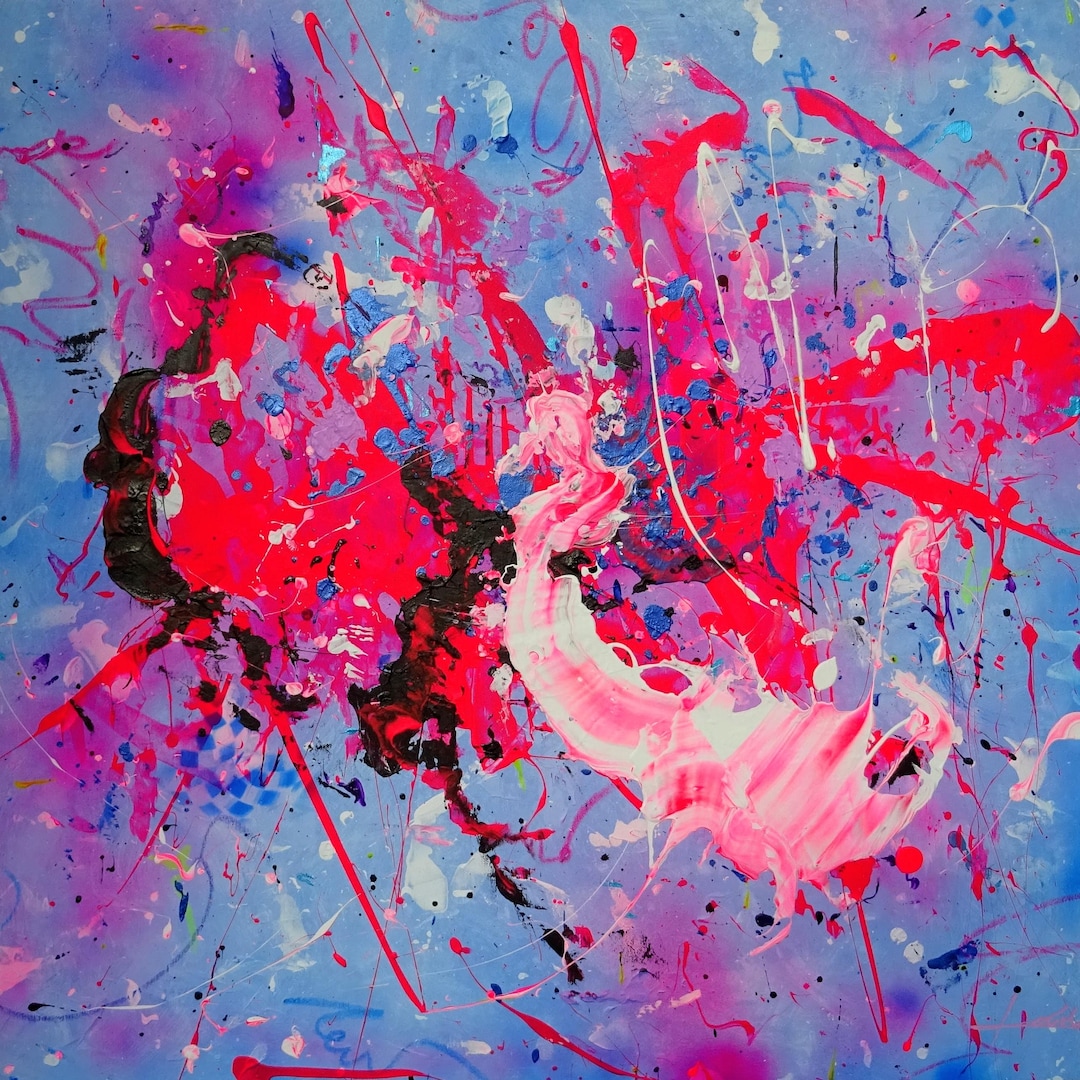 Checkmate, 2024 Original Abstract Painting - Etsy