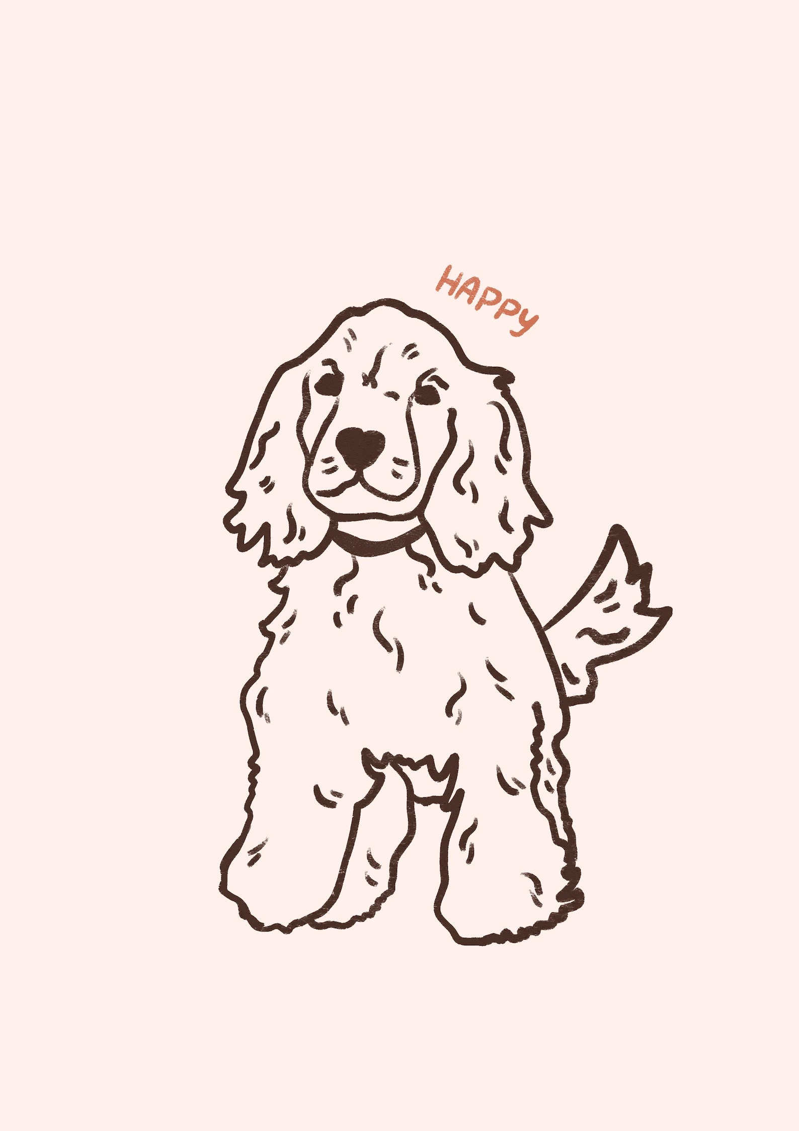 Custom Dog Portrait, Badly Drawn Pet Portrait, Funny Personalized Gift ...