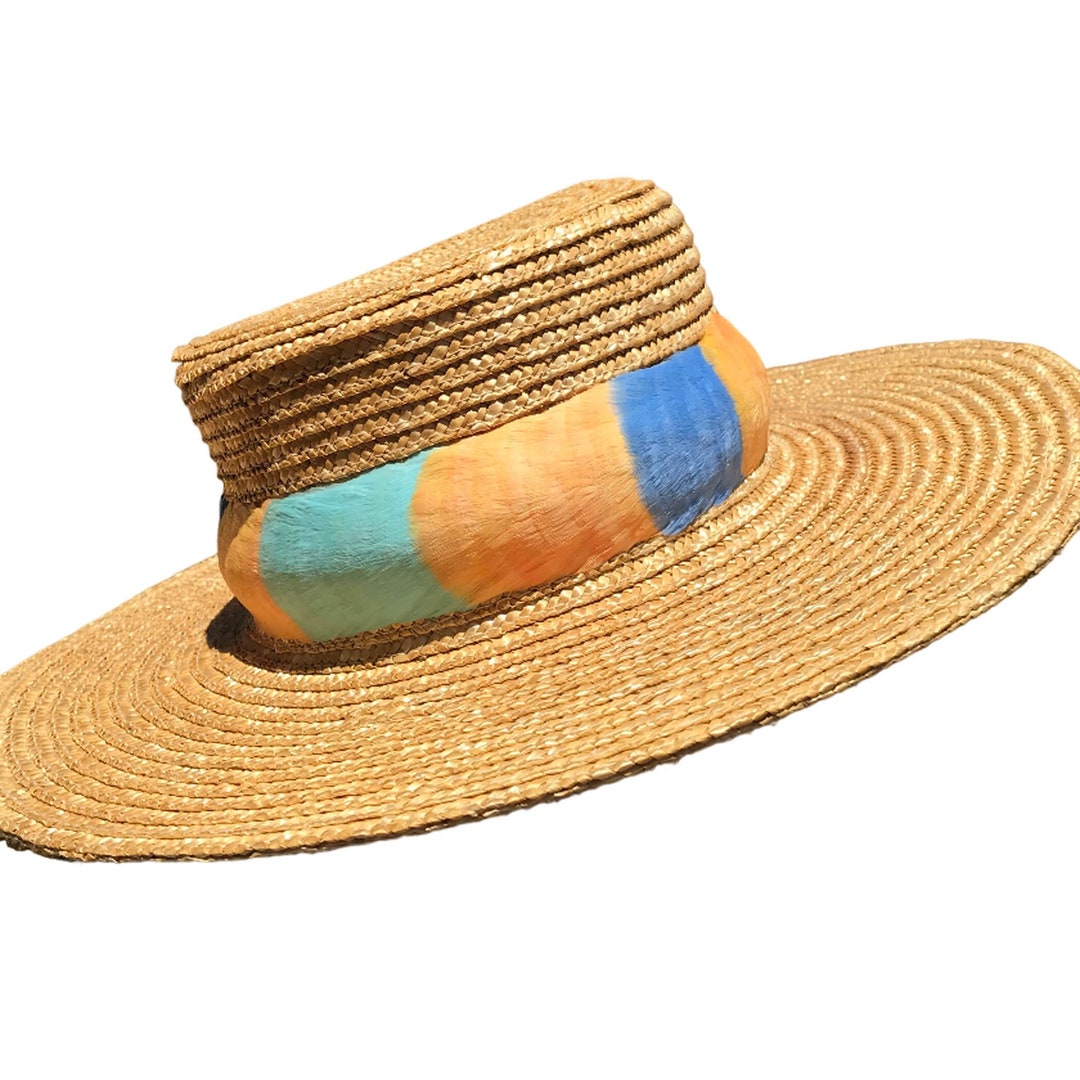 Hawaiian Feather Lei Hat Band, Lei Humu Papa - Etsy