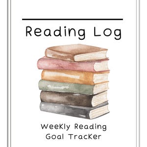 Student Reading Log Tracker Printable - Parent Signature - 36 Weeks ...
