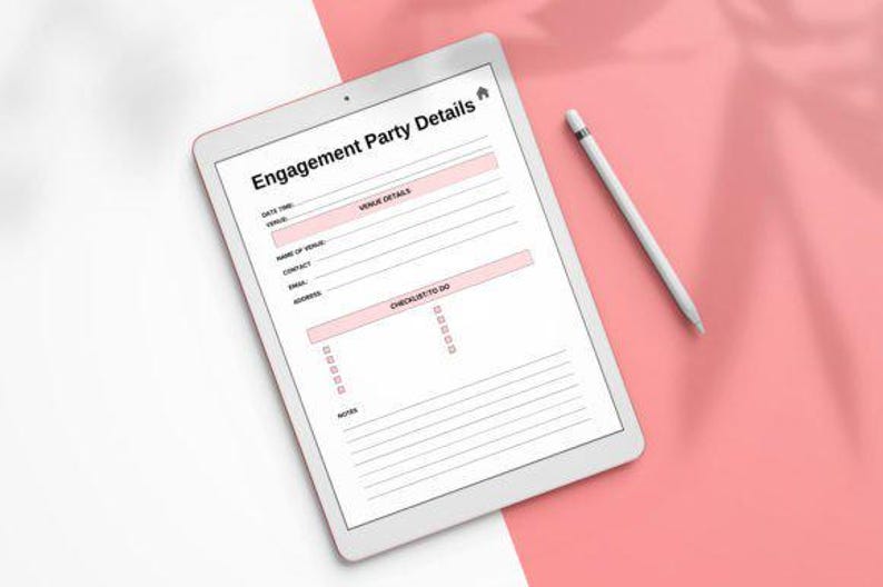 Event Planner, Event Planning Template, Digital Event Planning Book ...
