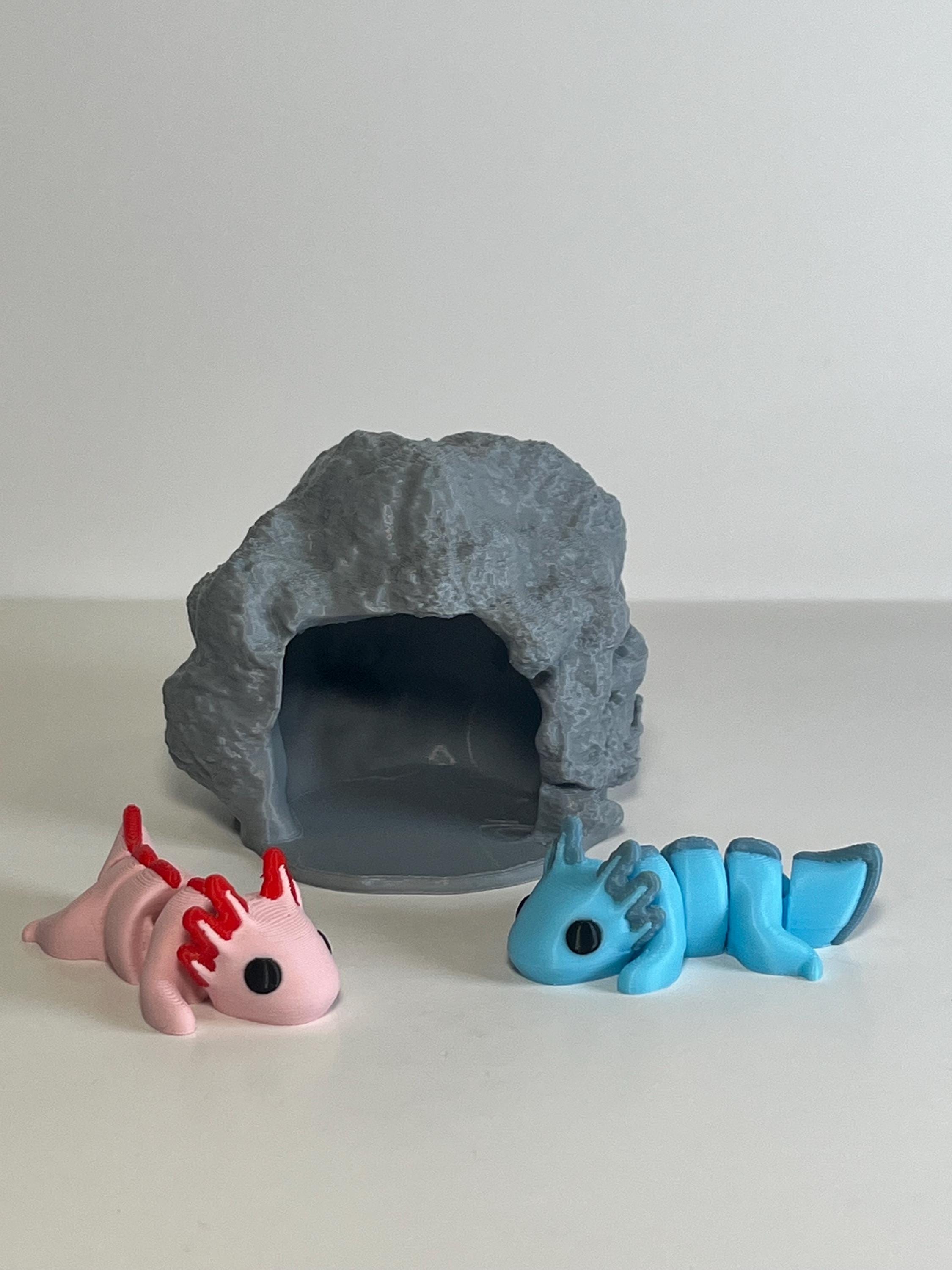 Axolotl Pen Pal | Flexi Kit | Articulating Animal | Gift Idea | Desk ...