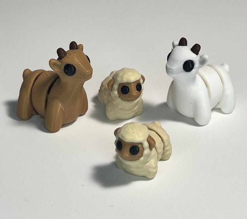 Goat 3D Printed Zen Garden - Etsy
