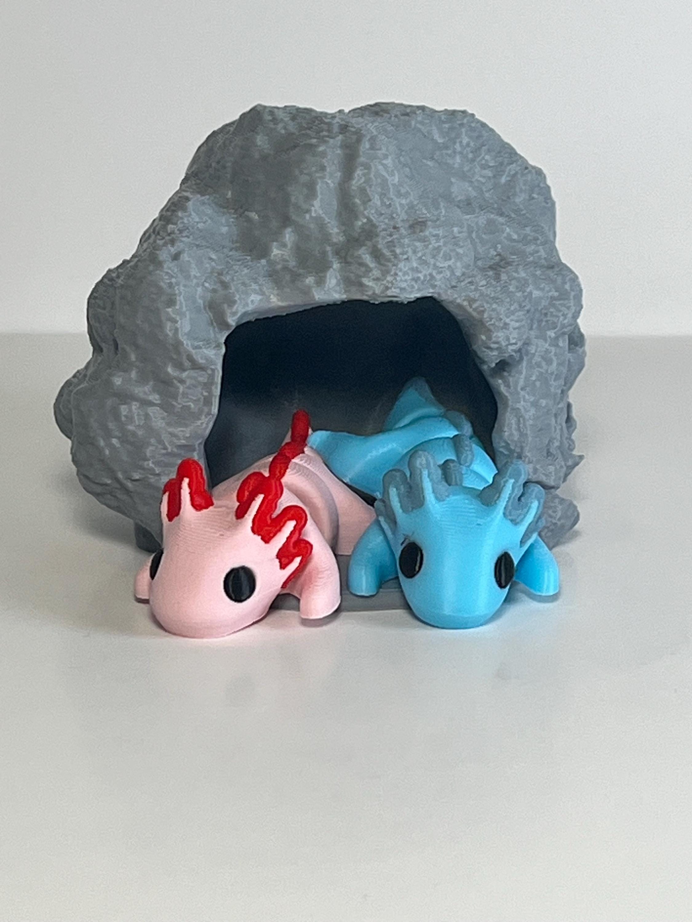 Axolotl Pen Pal | Flexi Kit | Articulating Animal | Gift Idea | Desk ...