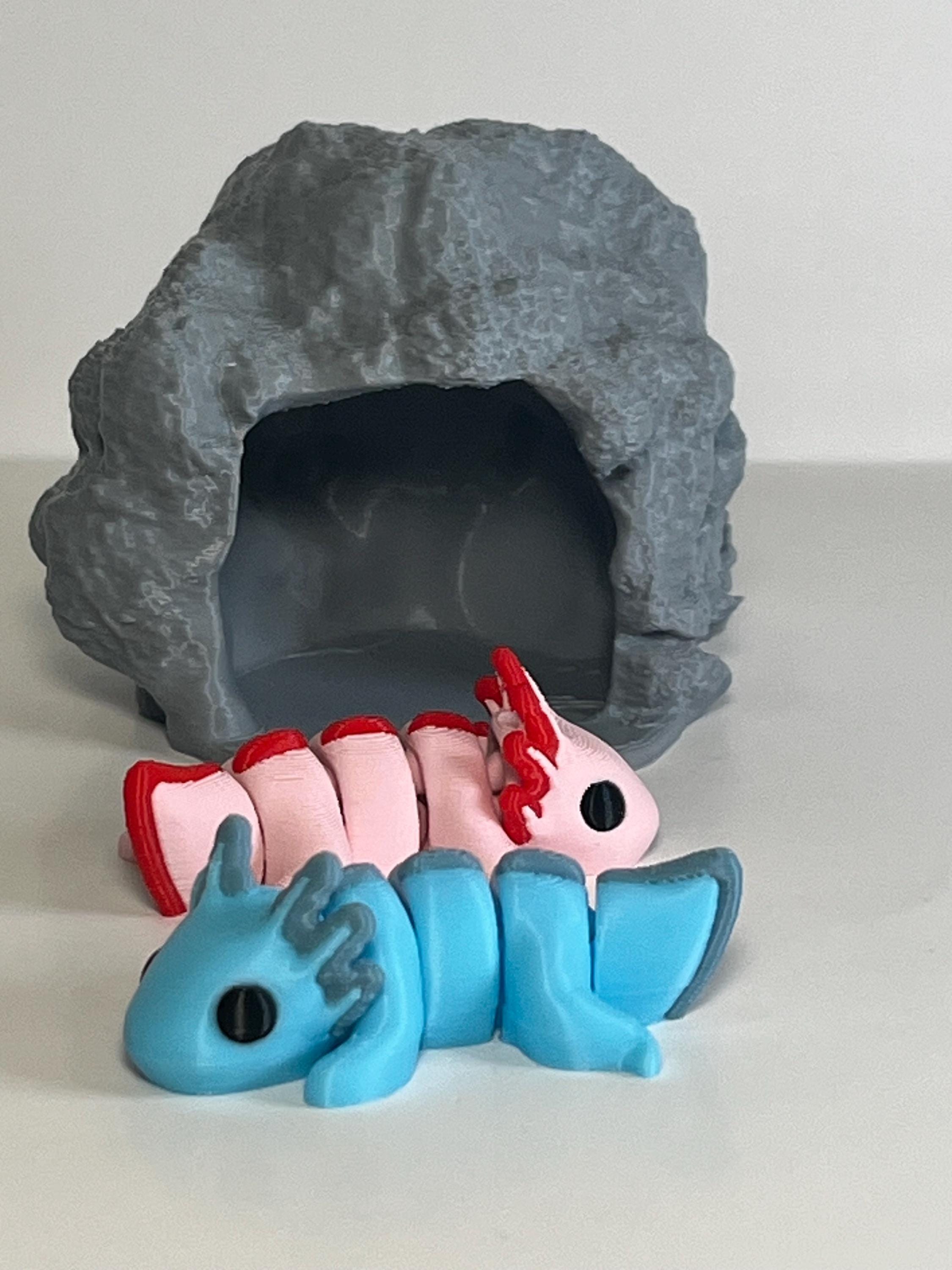 Axolotl Pen Pal | Flexi Kit | Articulating Animal | Gift Idea | Desk ...