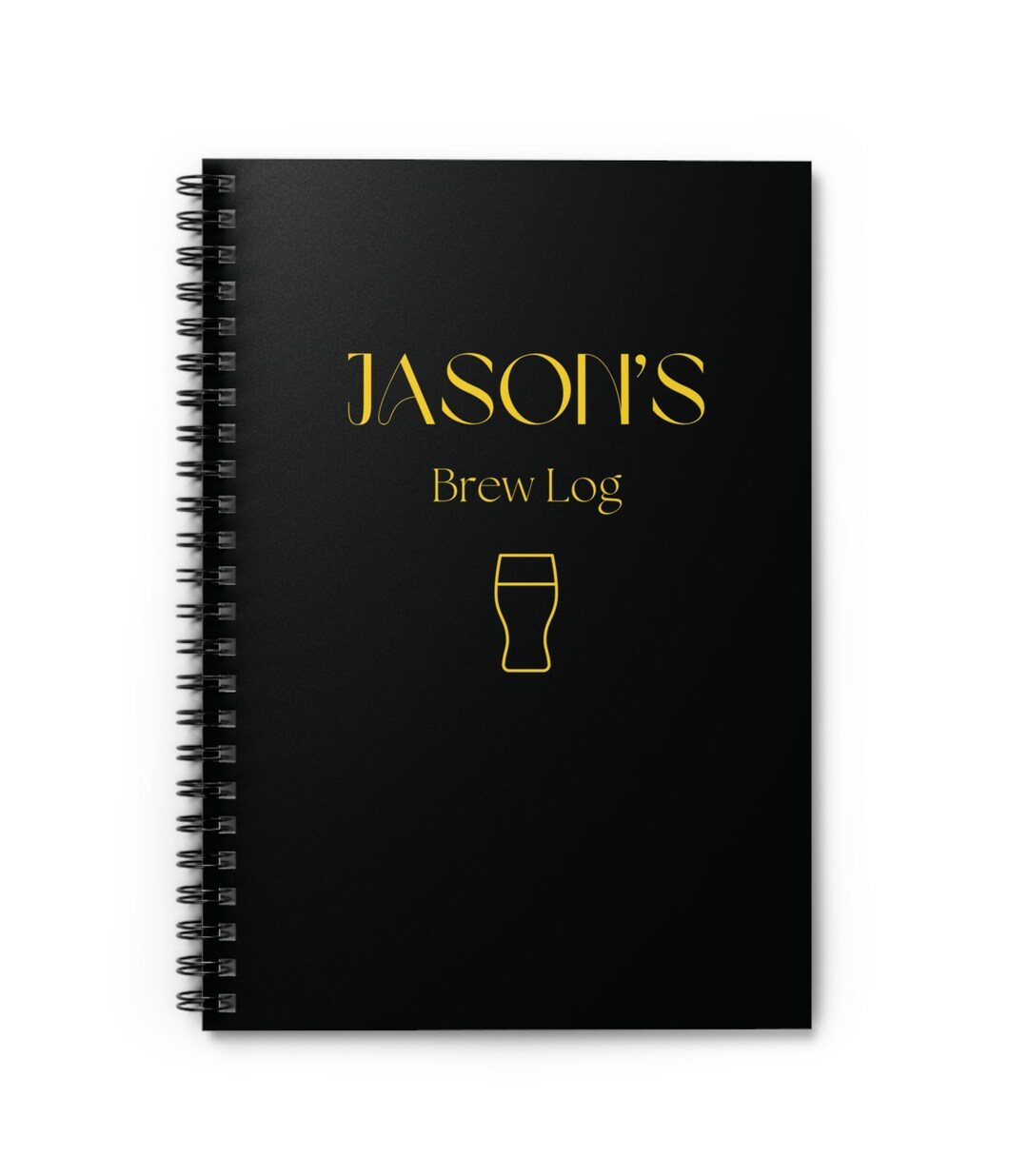 Personalized Beer Brewing Log Book – Custom Homebrewing Journal – Brew ...