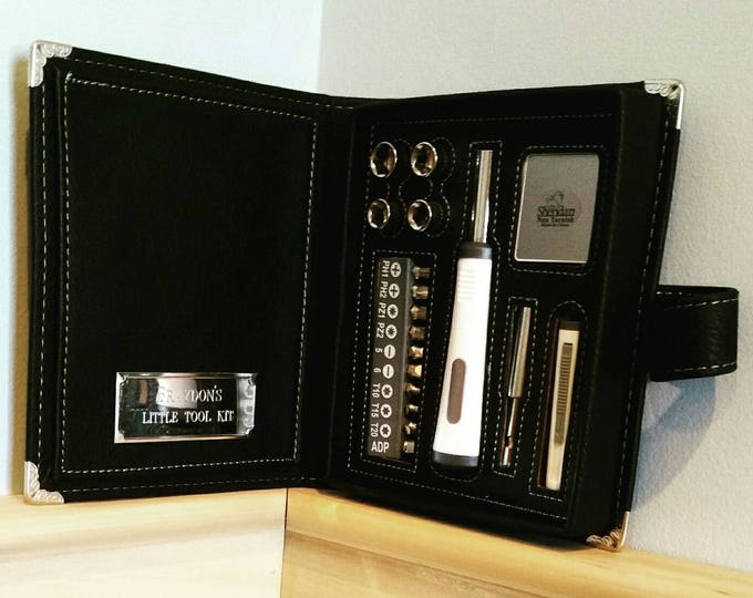 Personalized Tool Set Tool Kit 18 Piece Tool Set Dad Gifts Groomsmen ...