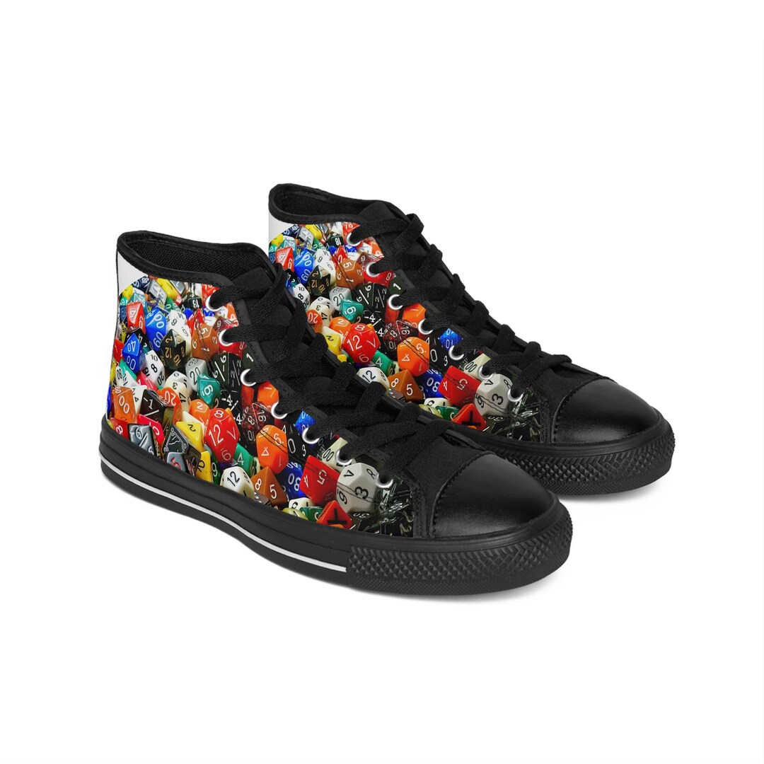 Dnd Dice Men's Shoes Dungeons & Dragons Trainers, Critical Success ...