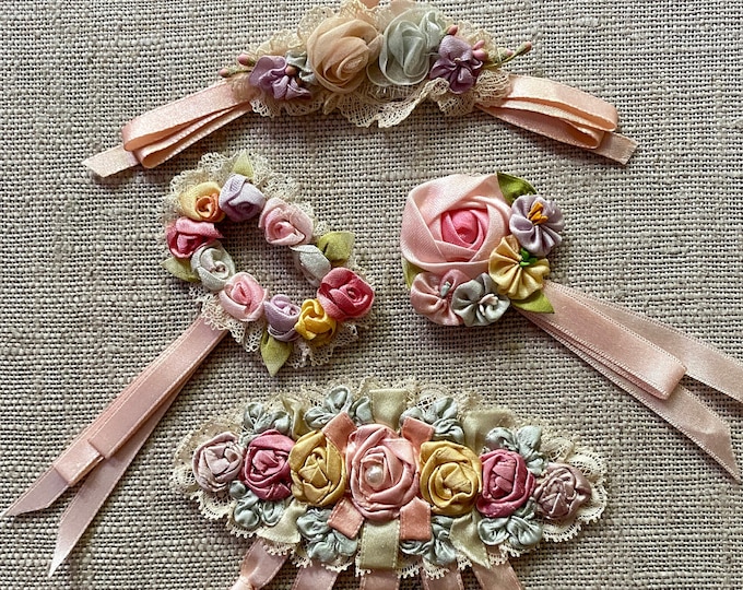 Antique French Silk Lingerie Pins Four Different Choices - Etsy