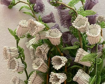 French Beaded Flowers - Etsy