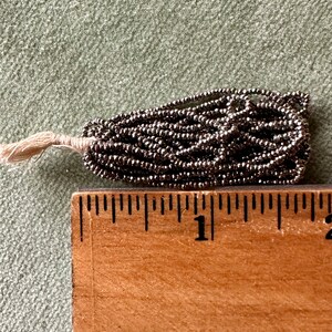 Antique French Cut Steel Bead Hank - Etsy