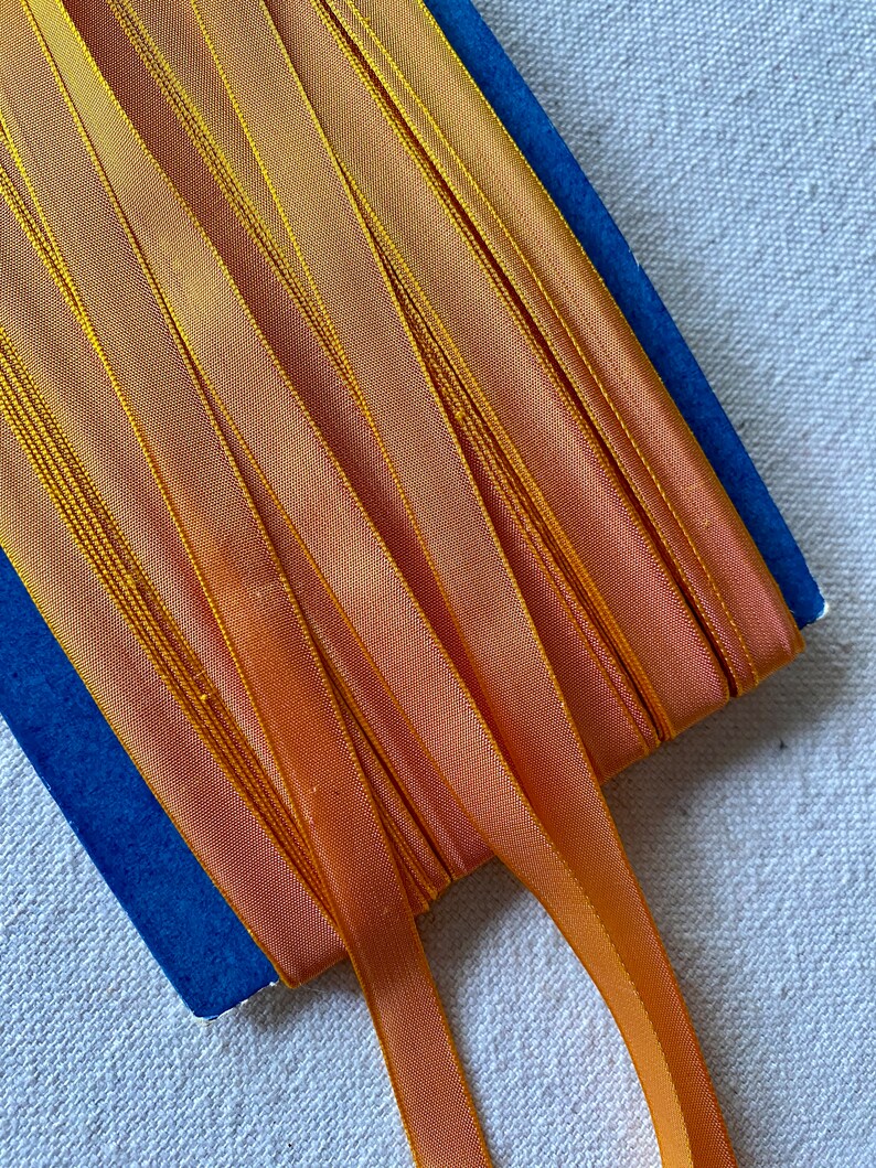 Antique French Iridescent Ribbon - Etsy