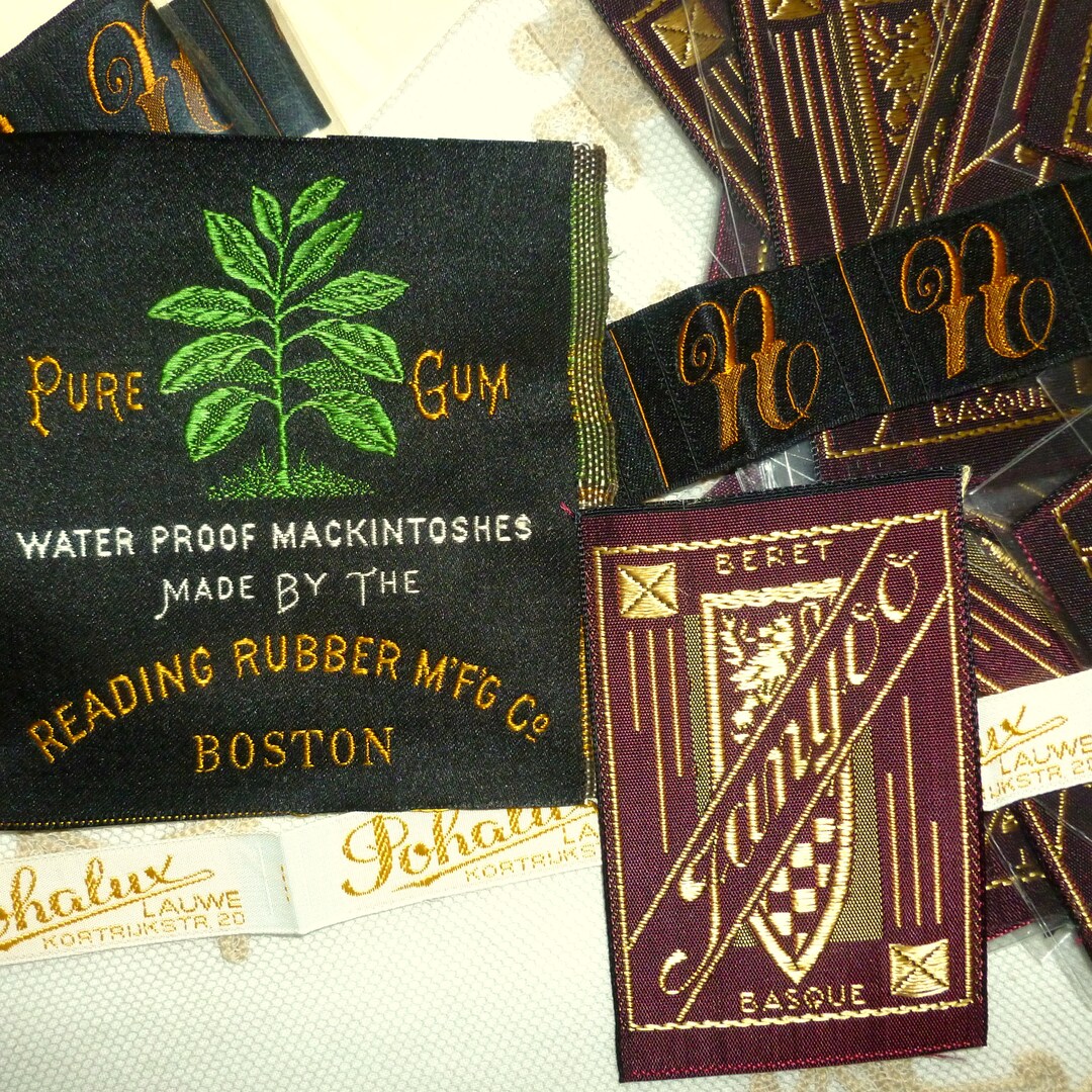 Vintage Antique Labels Monagrams - Etsy