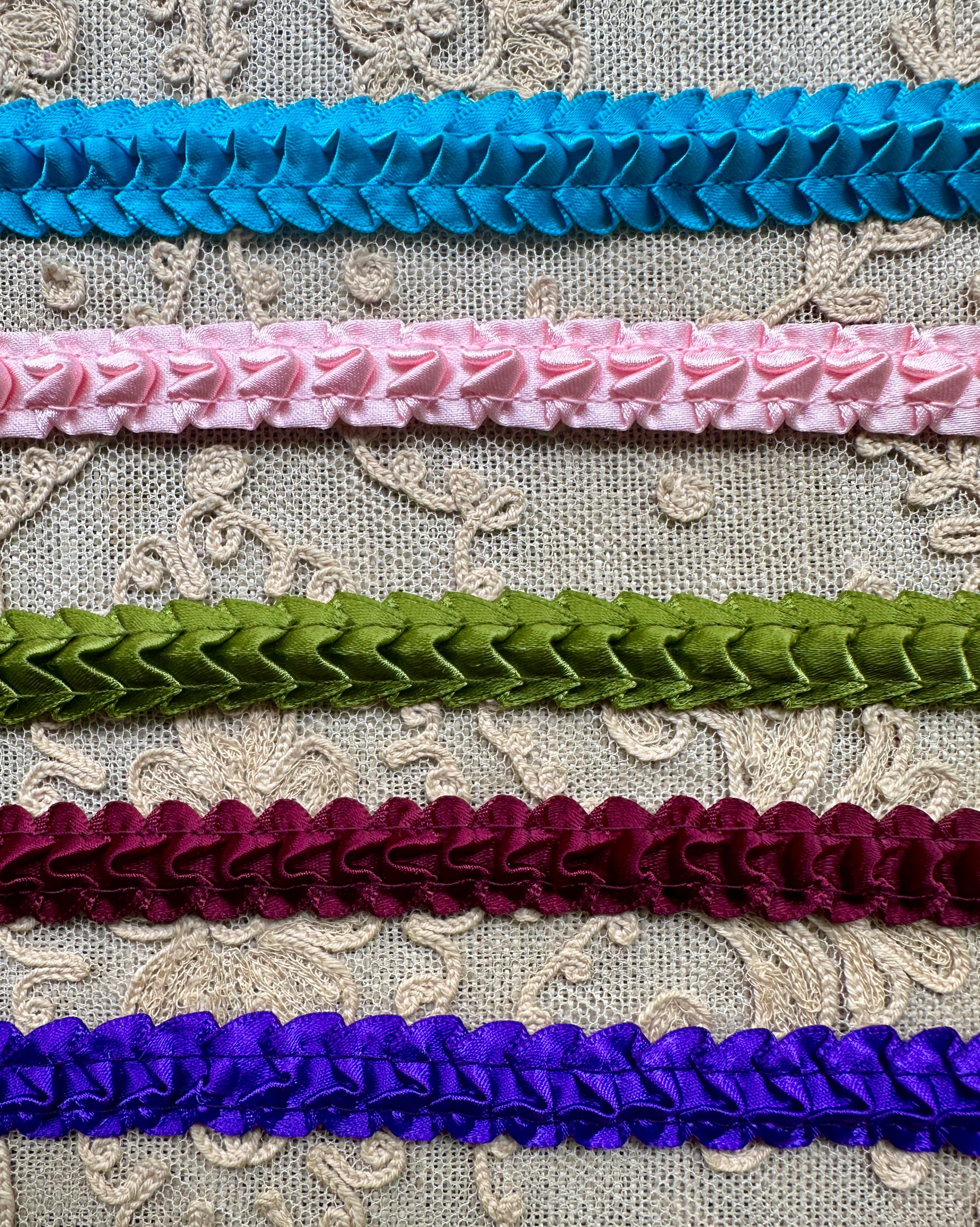 Five Different Vintage Pleated Trims - Etsy