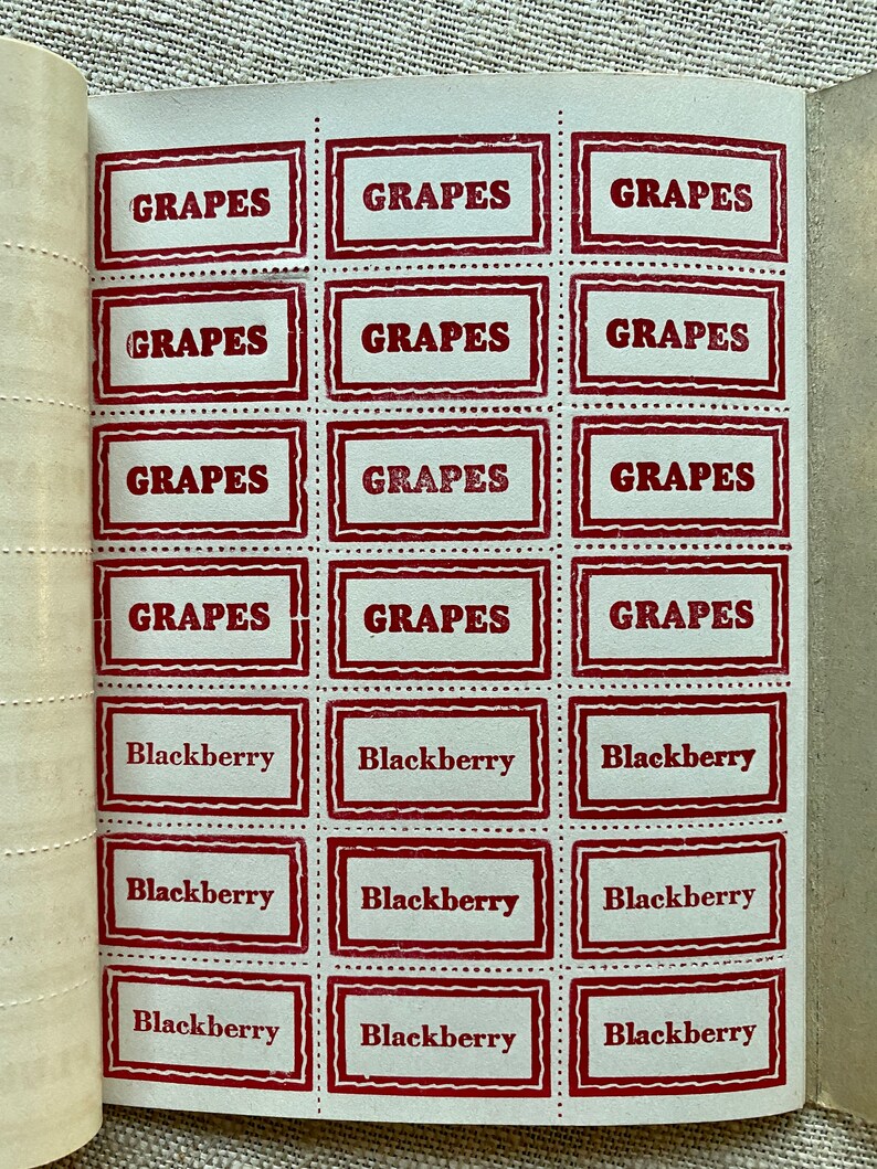 Antique Preserve Labels - Etsy