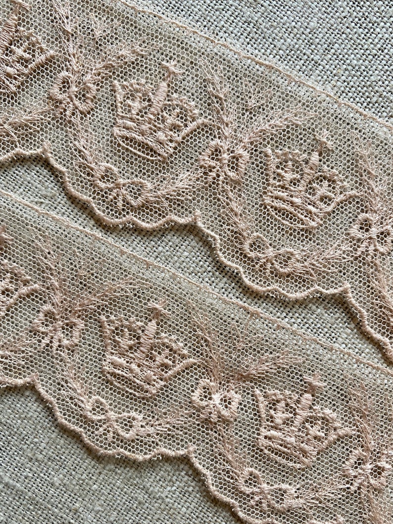 Embroidered Net Lace Crowns & Bows - Etsy