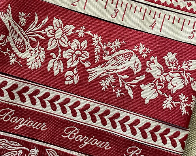 Christmas Ribbons From French General - Etsy