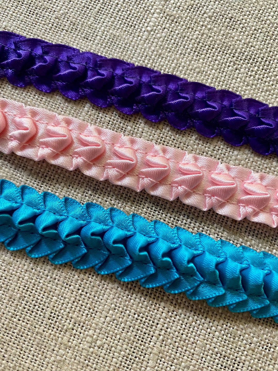 Three Different Vintage Pleated Trims - Etsy