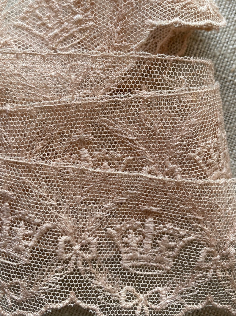 Embroidered Net Lace Crowns & Bows - Etsy