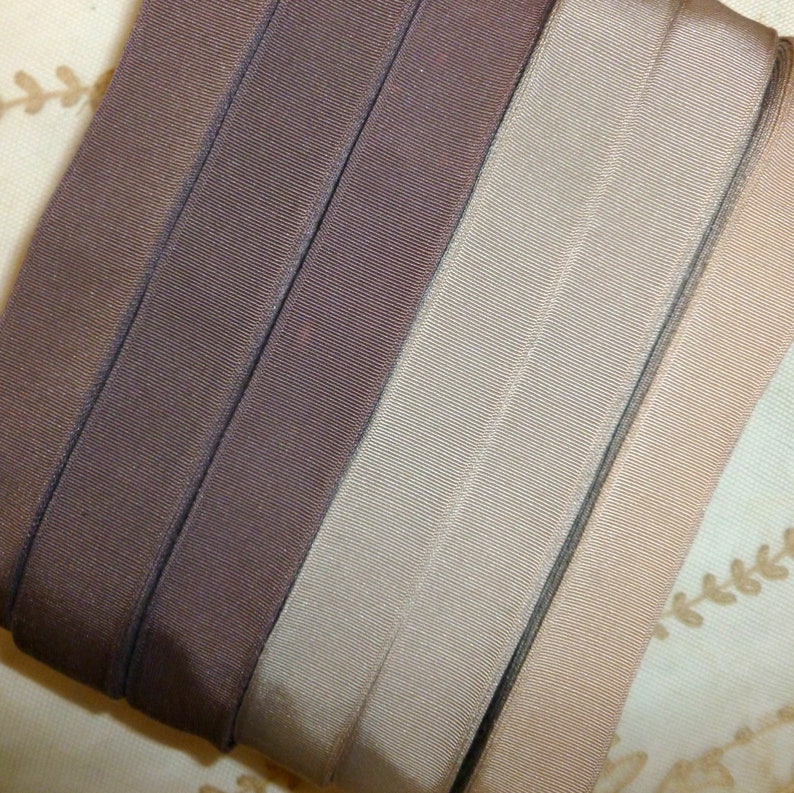 Antique Hat Band Ribbon Three Different | Etsy