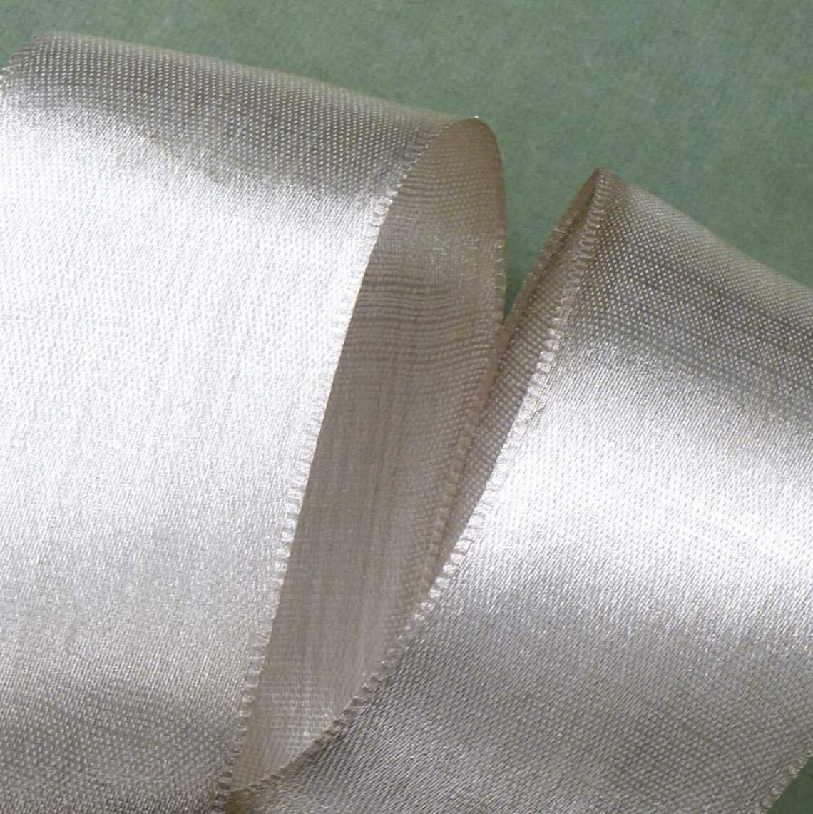 Silver Metal Ribbon French - Etsy