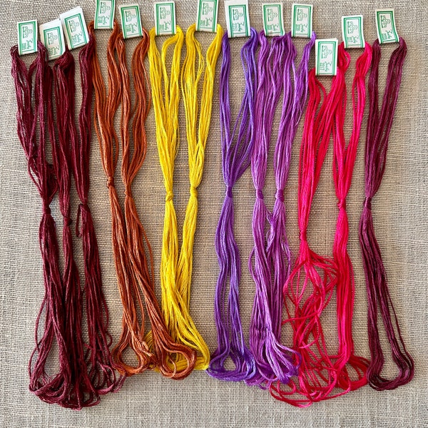 Silk Embroidery Thread - Etsy