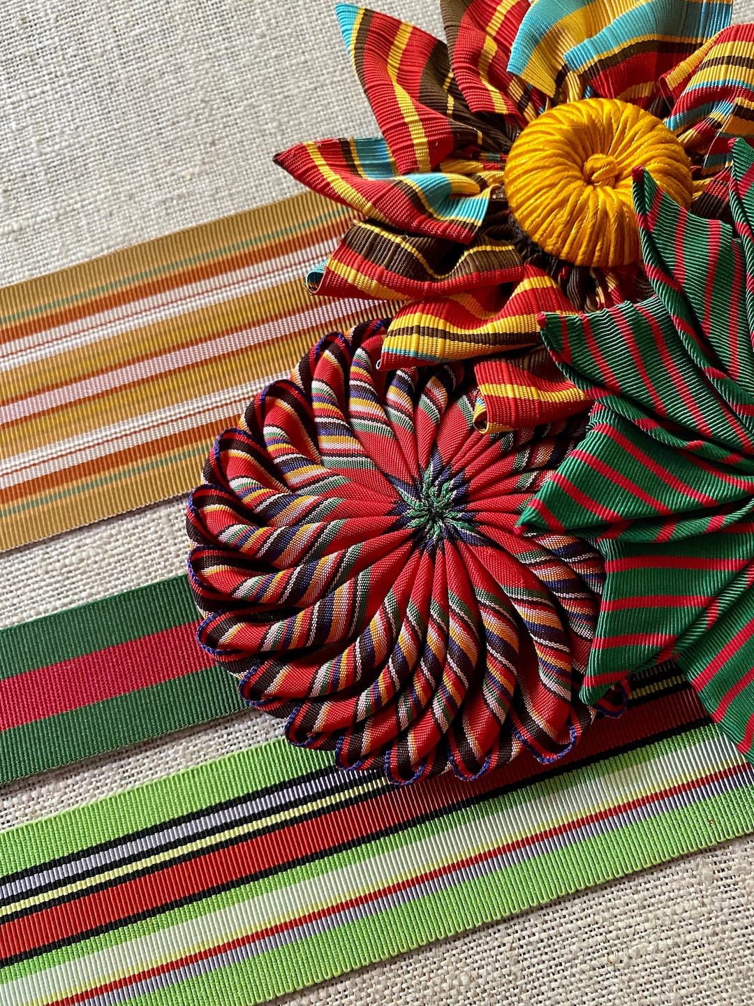 Four Different Choices of Quality Vintage and French Ribbons for ...