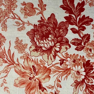 Vintage French Pattern/english Made Toile by the Half Yard - Etsy