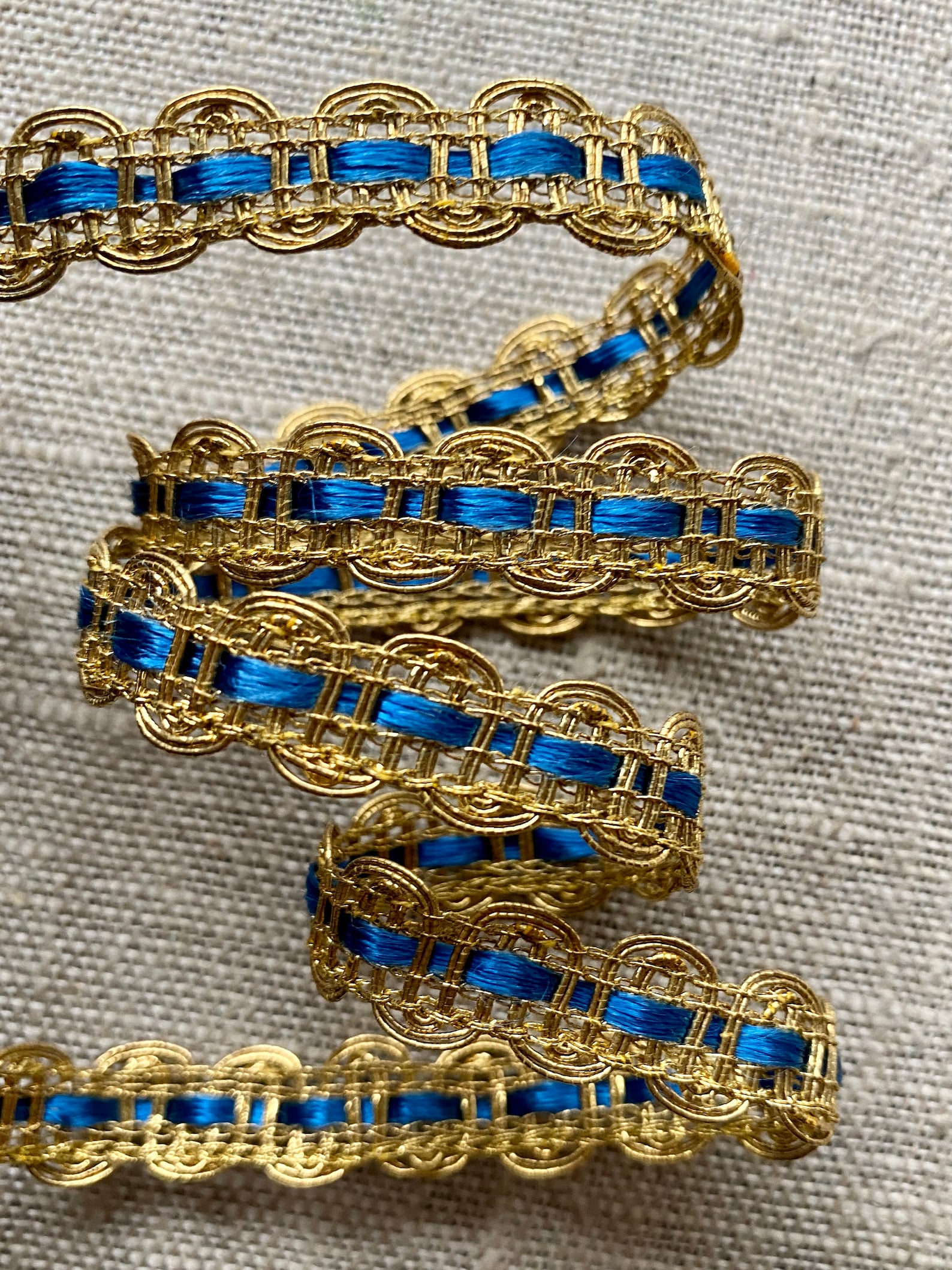 Antique French Gold Metal Trims in Three Color Choices - Etsy