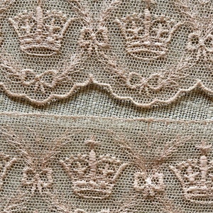 Embroidered Net Lace Crowns & Bows - Etsy