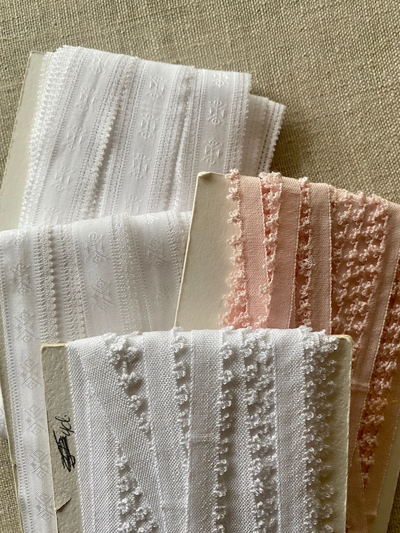 Vintage French Woven Trim Three Different Choices - Etsy