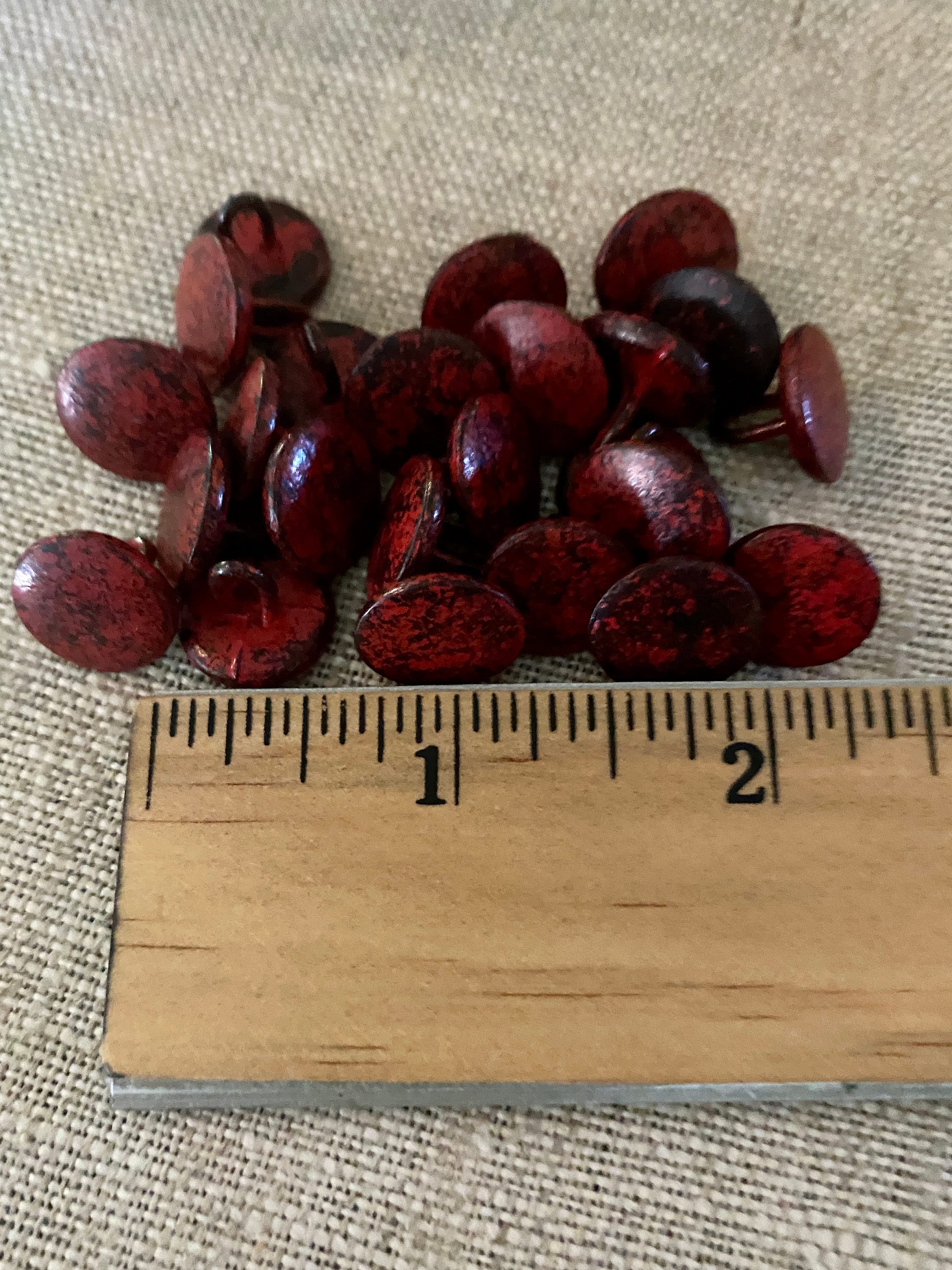 Two Dozen Antique Marbleized Tufting Buttons - Etsy