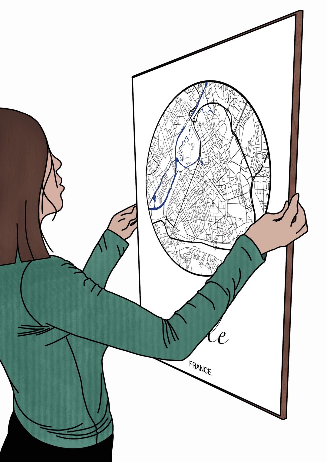 Illustration Citymaps - Etsy