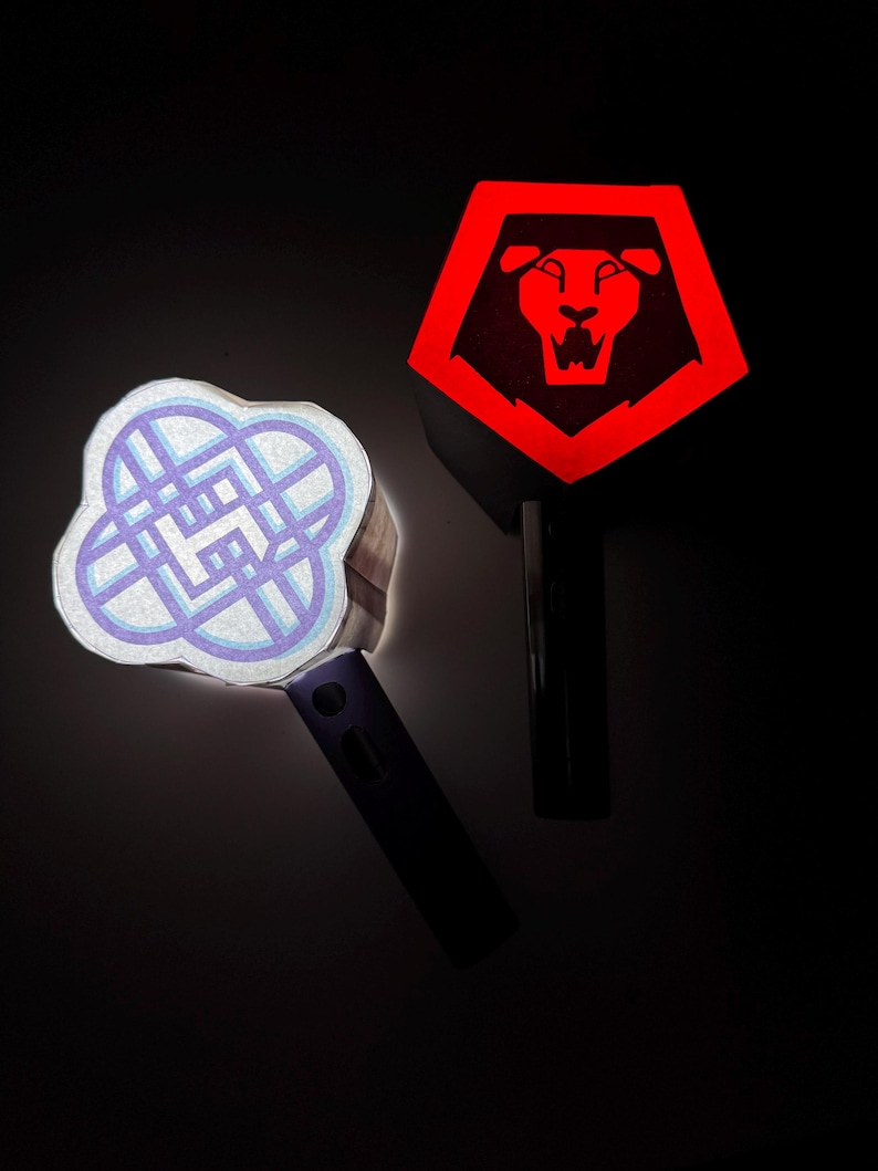 Printable Huntr/x Huntrix Lightstick Cover for BTS Army Bomb - DIY ...