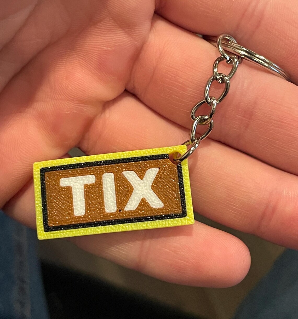Roblox Tix Keychain | Colorful 3D Printed Gamer Gift - Etsy