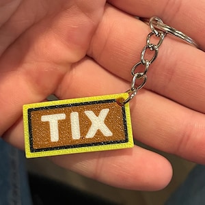 Colorful Roblox Tix Keychain - Elevate Your Style Game With This Fun ...