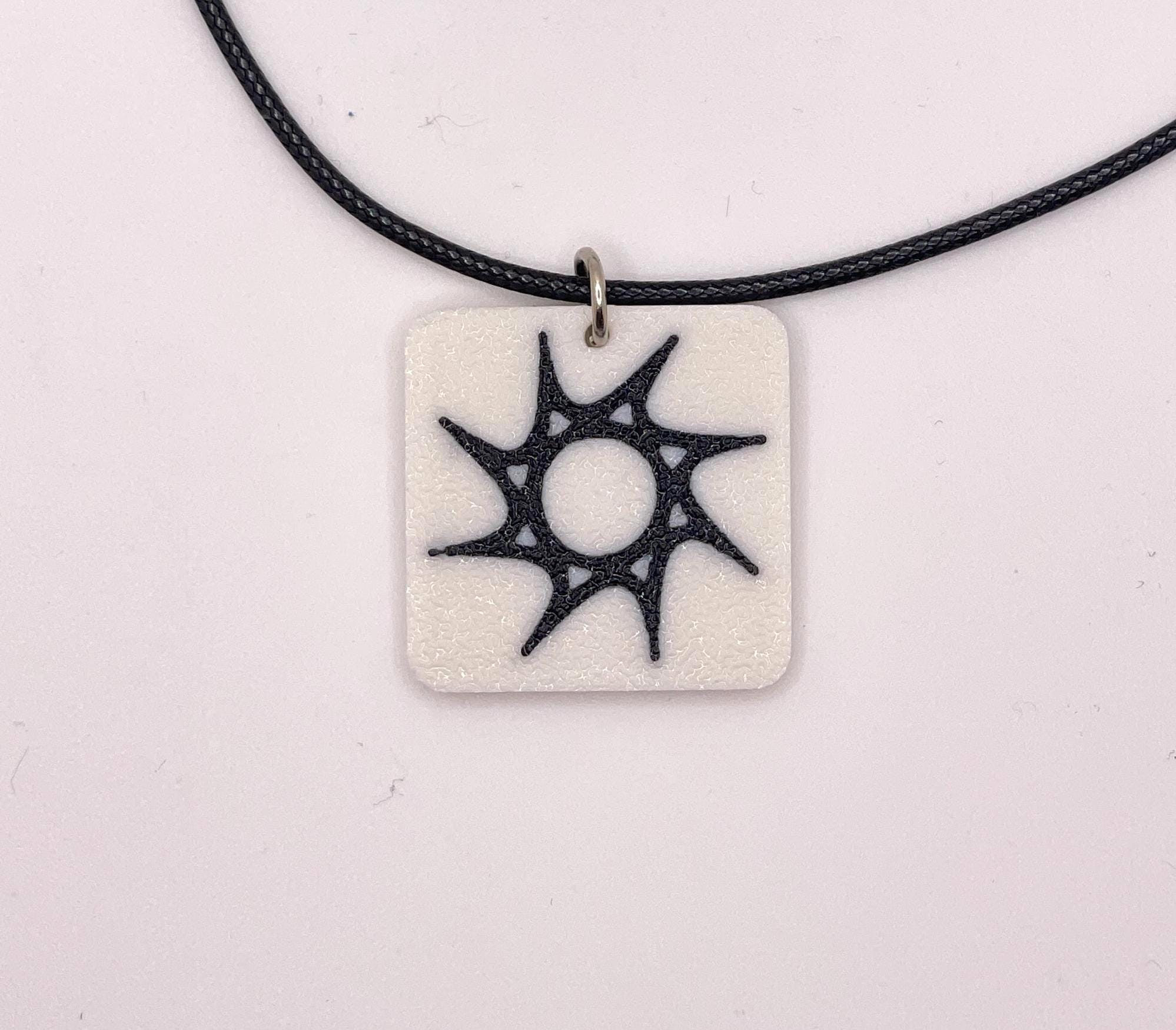 Roblox Respawn Point Pendant: Gamer Necklace Forsaken Necklace Gamer ...