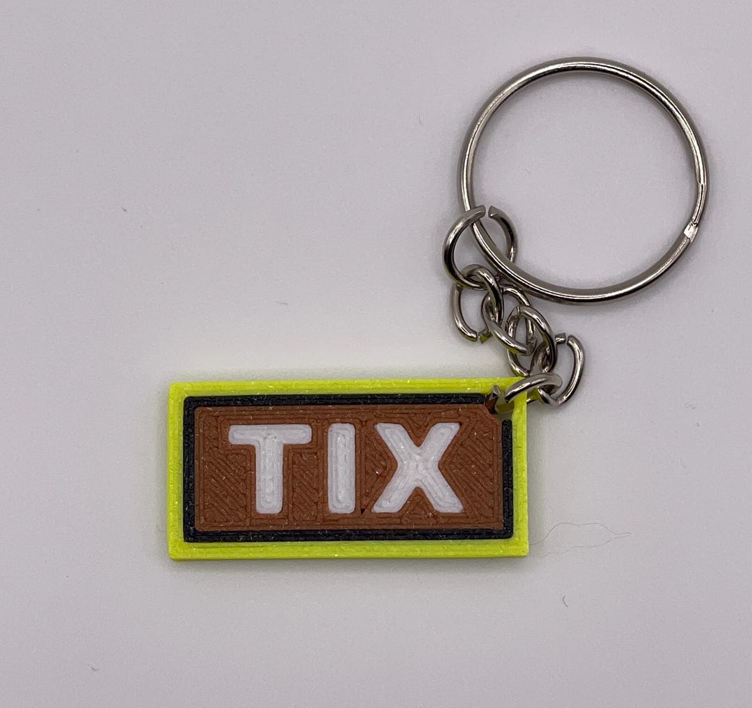 Upgrade Your Unique Look With This Roblox Tix Keychain!! -for Purse ...