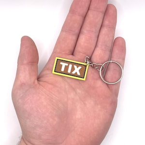 Colorful Roblox Tix Keychain - Elevate Your Style Game With This Fun ...