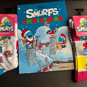 The Smurfs Christmas Set - Etsy