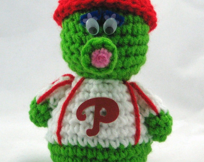 Philadelphia Phillies Phanatic Crochet Doll - Etsy