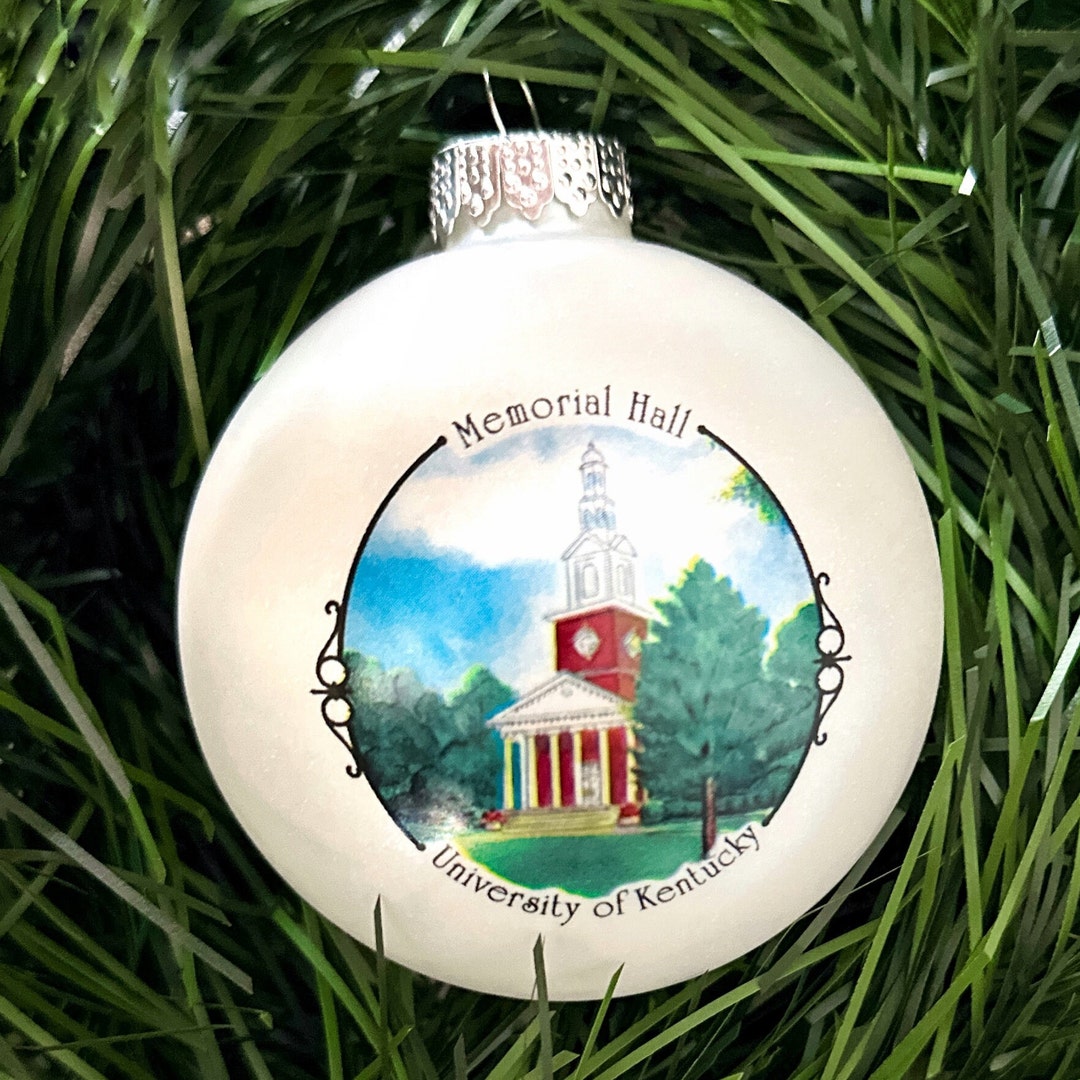 University of Kentucky / Memorial Hall / Lexington, KY / Ornament - Etsy