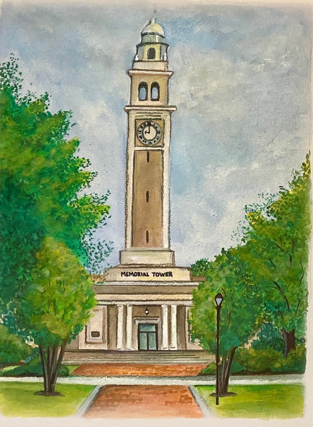 Louisiana State University / Memorial Tower / Baton Rouge, Louisiana ...