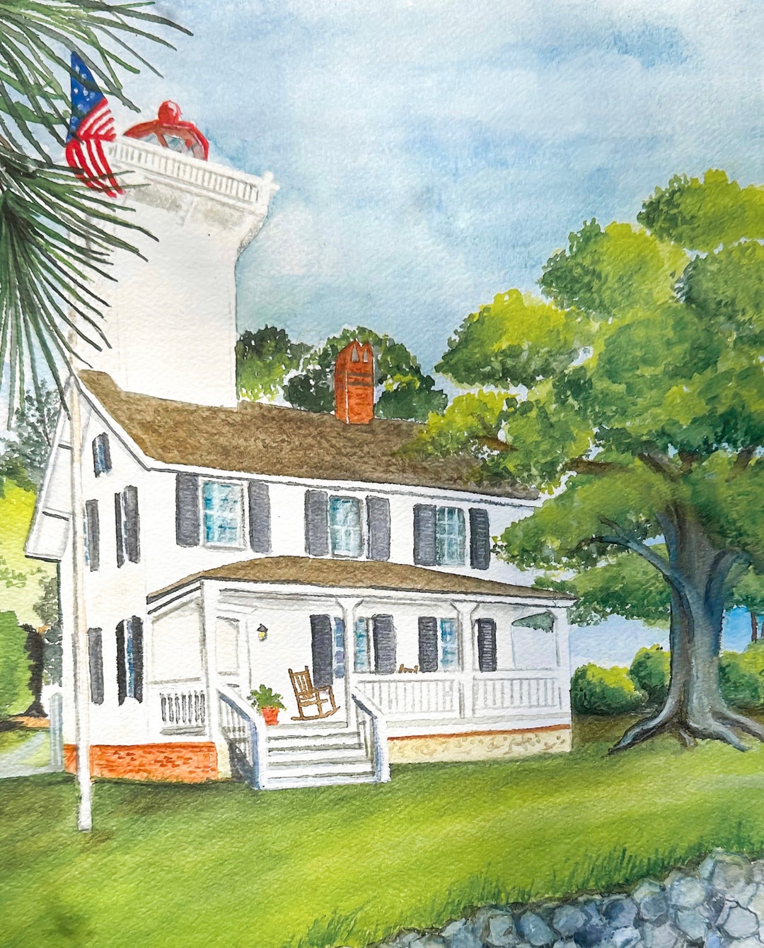 Haig Point Lighthouse / Dafuskie Island, S C / Print - Etsy