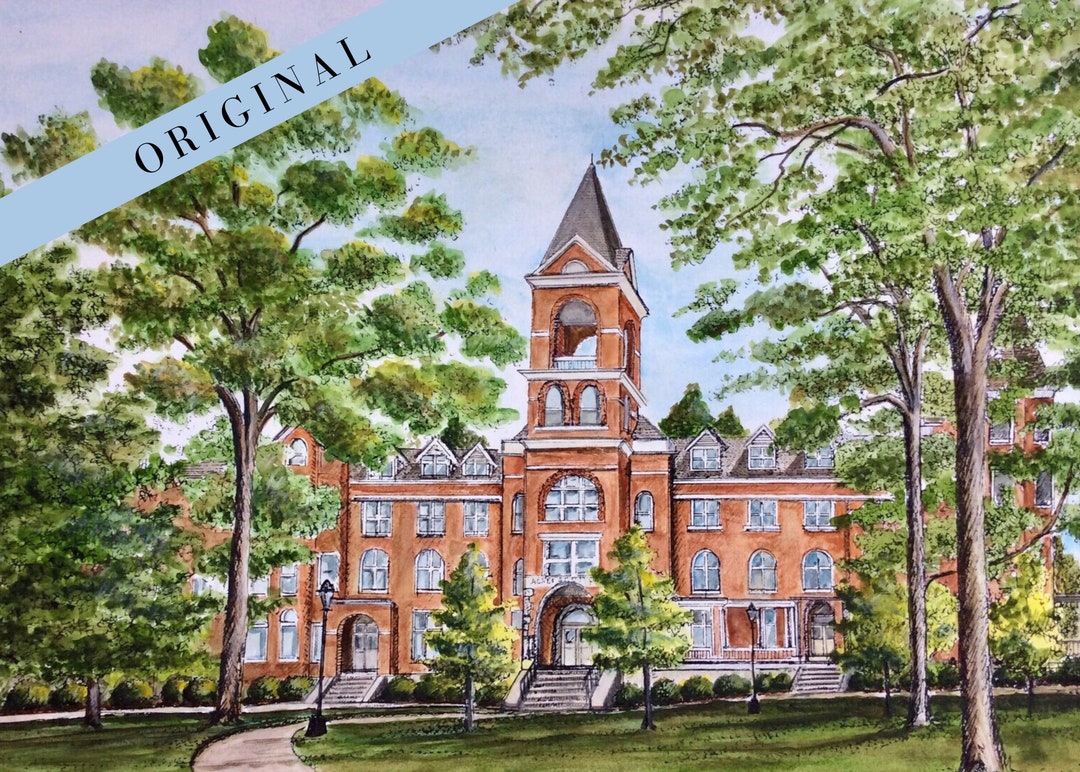 Agnes Scott College / Main Hall / Decatur, Georgia / Original Water ...